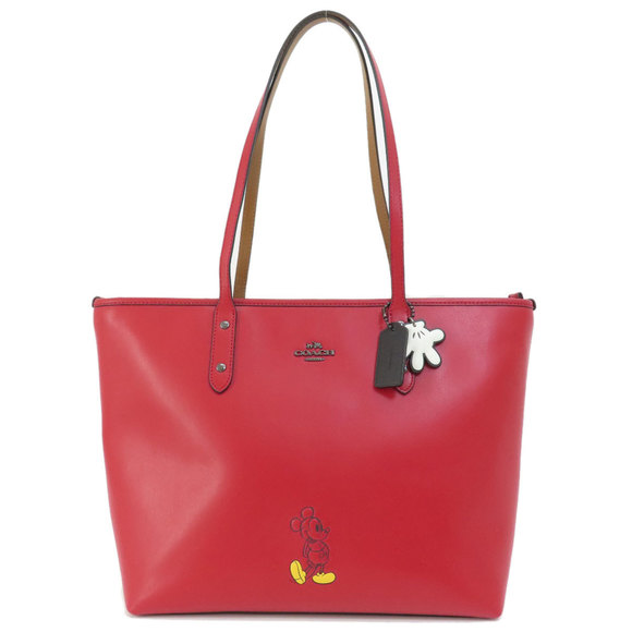 Coach | Bags | Coach 56645 Disney Collaboration Mickey Mouse Tote Bag ...